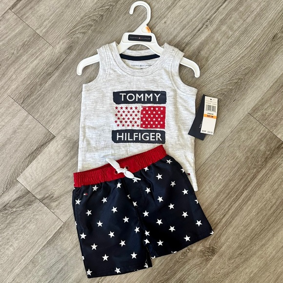 Tommy Hilfiger | Matching Sets | Patriotic Boys Set | Poshmark